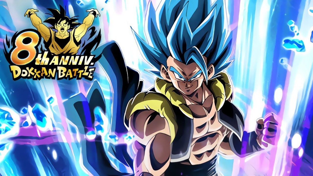 Dragon Ball Z Dokkan Battle: STR LR Gogeta Blue's NEW Active skill OST ...