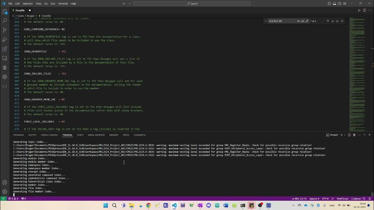 ADC - Driver + Doxygen - YouTube
