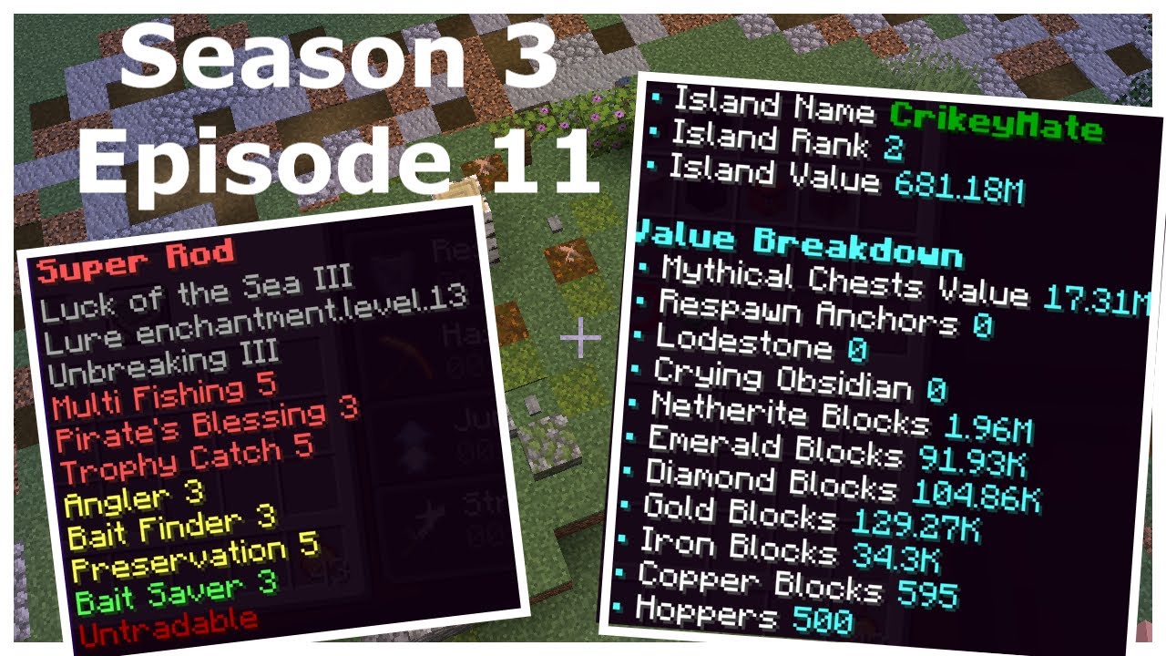 We have joined a new island! - Minecraft Skyblock S3 E11 [OPBlocks ...