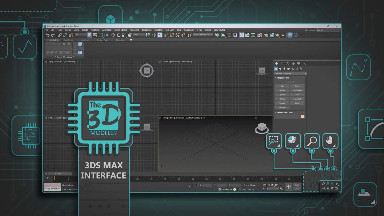 Quick Guide: 3ds Max Interface in 5 Minutes - YouTube