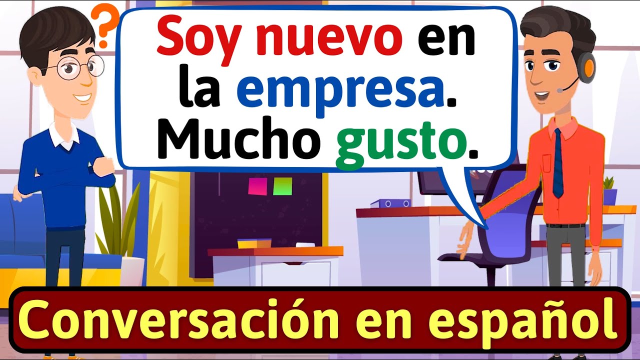 APRENDE ESPAÑOL: En la oficina | Conversaciones para aprender español ...