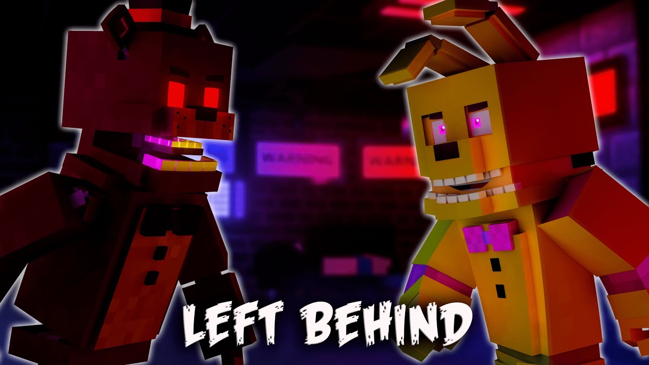 "Left Behind" | FNAF Minecraft Music Video (Song by DAGames) [Out Of ...