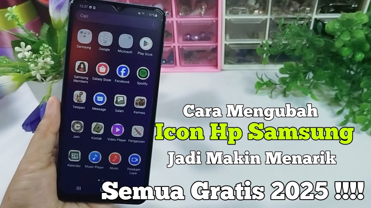 Cara Mengubah Icon Hp Samsung Jadi Makin Menarik 2025 - YouTube