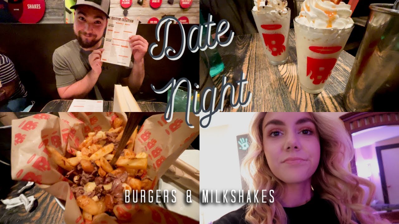 Date Night | Burgatory & Milkshakes - YouTube