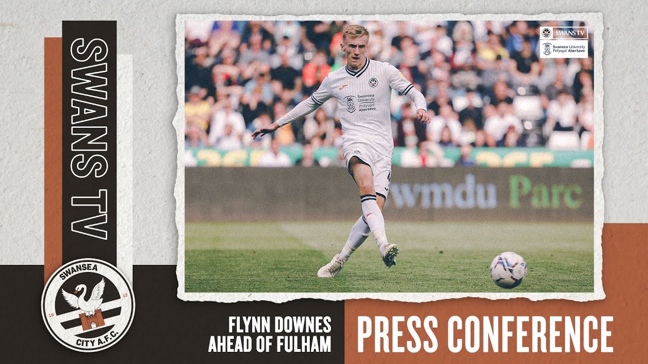 Flynn Downes ahead of Fulham | Press Conference - YouTube
