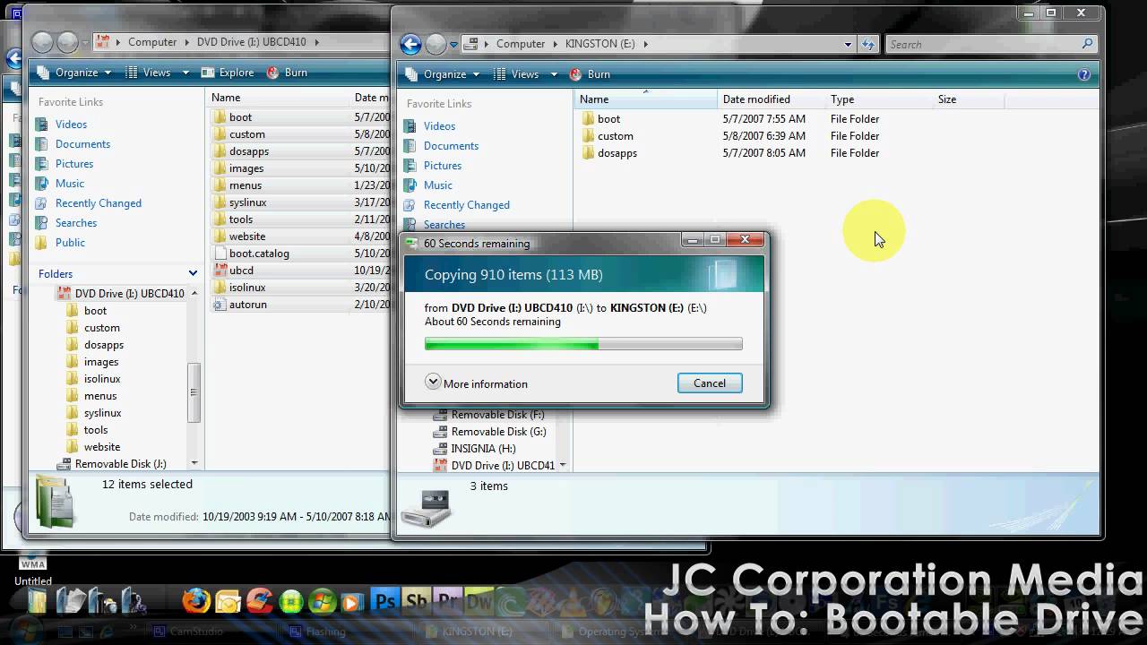 How To: Bootable Flash Drive - YouTube
