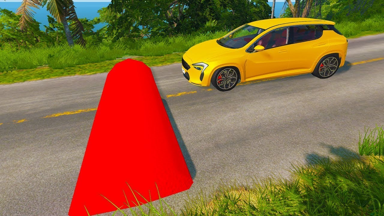 Cars Vs Massive Speed Bumps #594 - YouTube