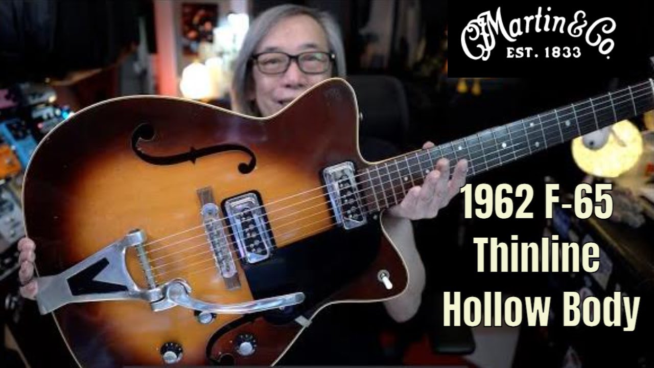 I played a guitar that's almost as old as me!! The Martin 1962 F 65 ...