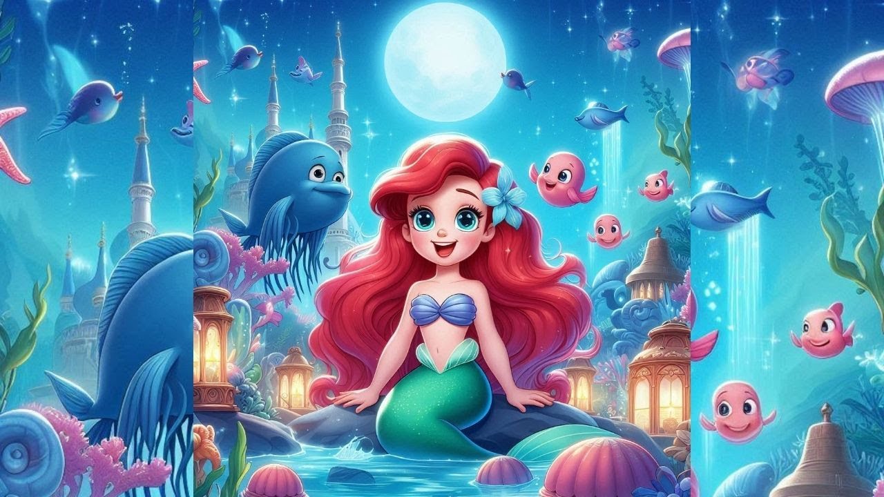 Ariel and the Enchanted Shell – A Magical Ocean Journey #Ariel # ...