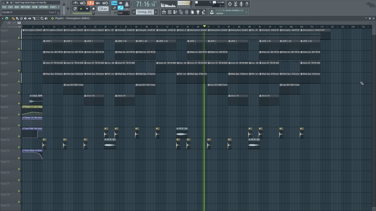 FREE FLP: HARD TRAP BEAT DOPE HI HAT PATTERN [Prod. ColdxBeats] - YouTube