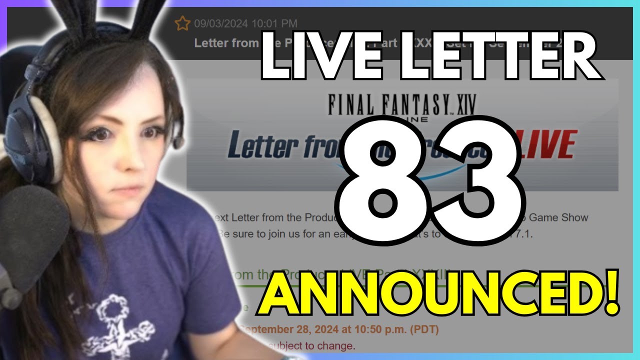Zepla covers LIVE LETTER 83 Announcement [Final Fantasy XIV] - YouTube