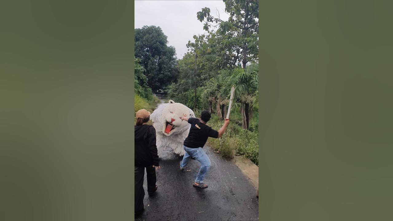 Dikejar can macanan bapaknya bawa golok - YouTube