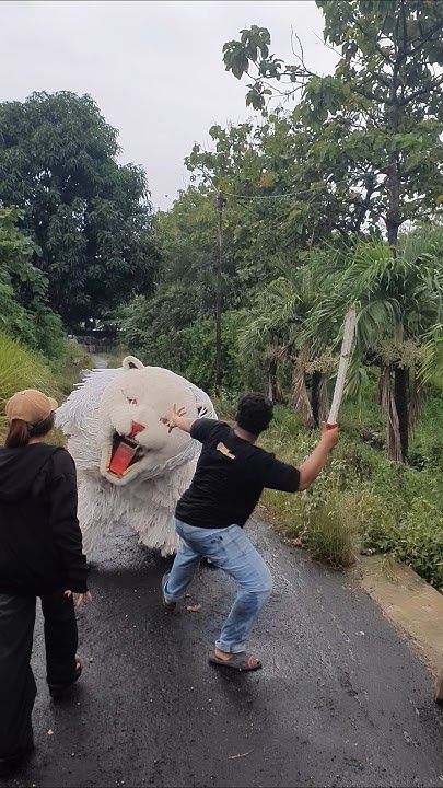 Dikejar can macanan bapaknya bawa golok - YouTube