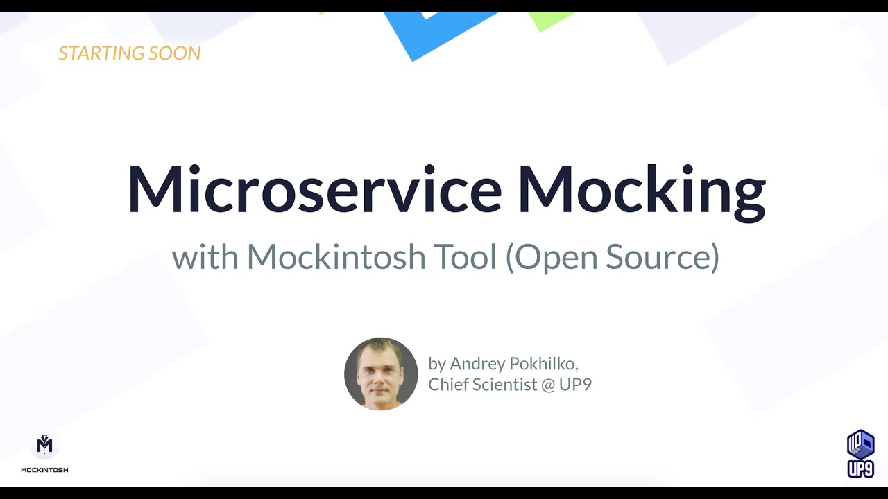 Open Source Microservice Mocking: Introducing Mockintosh - YouTube