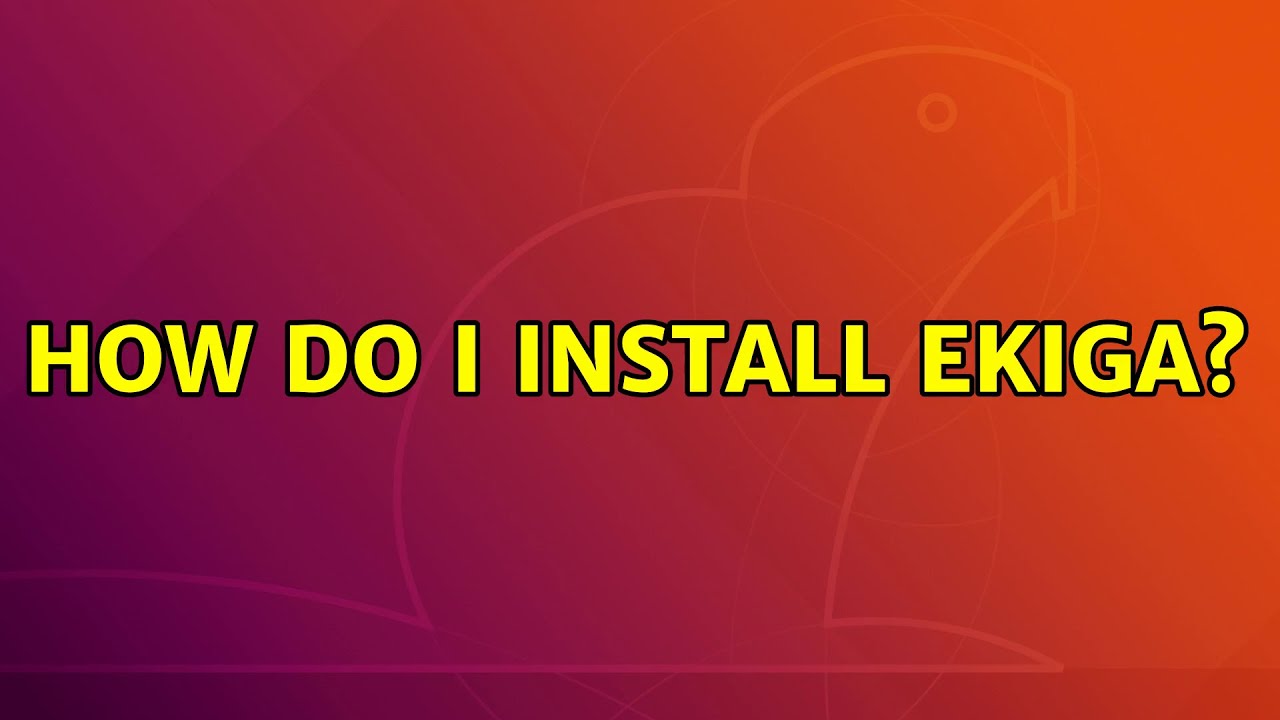 Ubuntu: How do I install Ekiga? - YouTube