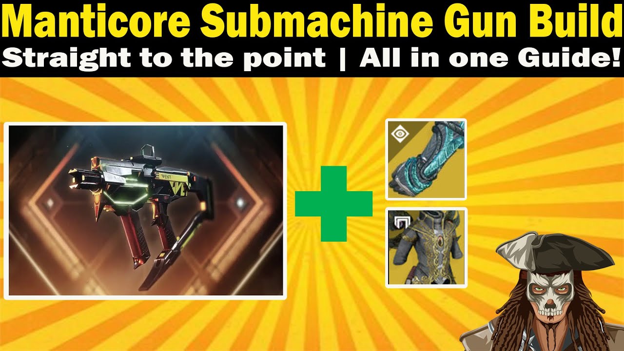 Destiny 2 | BRAND NEW Manticore Submachine Gun | Full break down of the ...