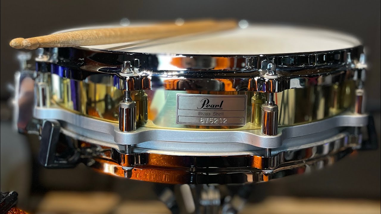 Pearl Free Floating Brass Shell 14x3.5 • @SUMNAKSOOY - YouTube