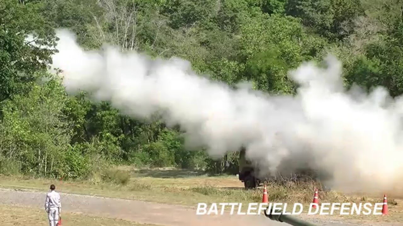 สาธิตการยิงจรวด DTI-2 - YouTube