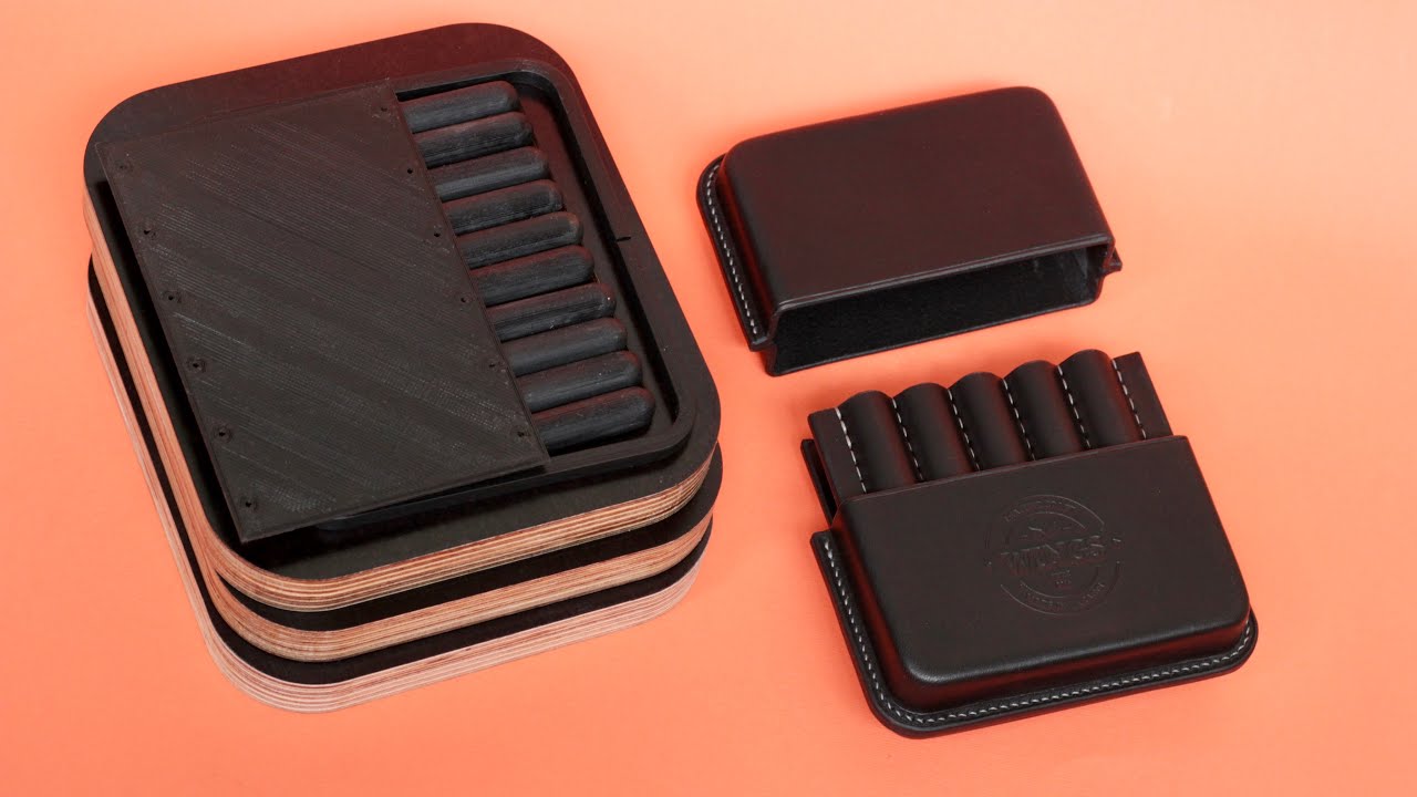 Tutorial. How to make the leather case for cigarillos like Swisher ...