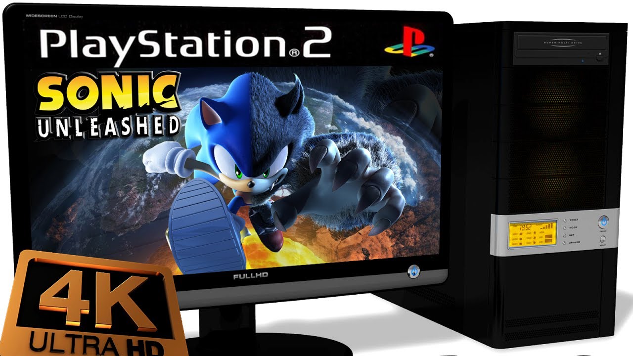 PCSX2 1.5.0 PS2 Emulator - Sonic Unleashed (2008). Ingame 4K 60FPS ...