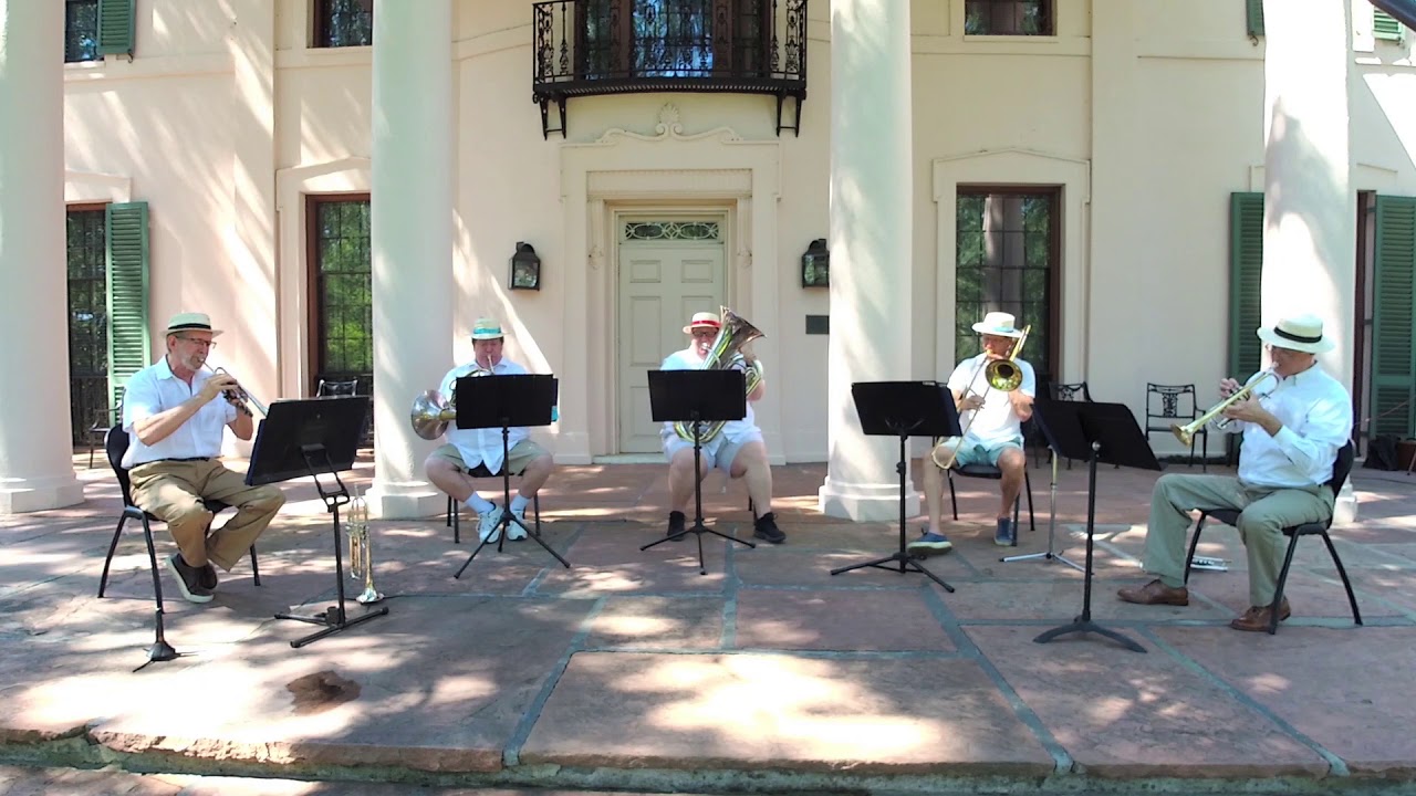 Paragon Brass Ensemble at Bayou Bend - YouTube