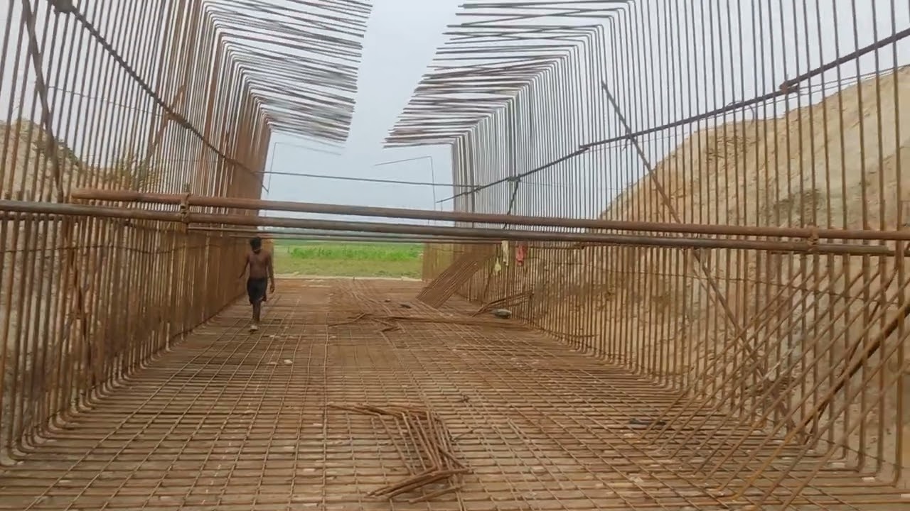 box culvert railway project |Bottom Haunch binding| Rdso drawing - YouTube