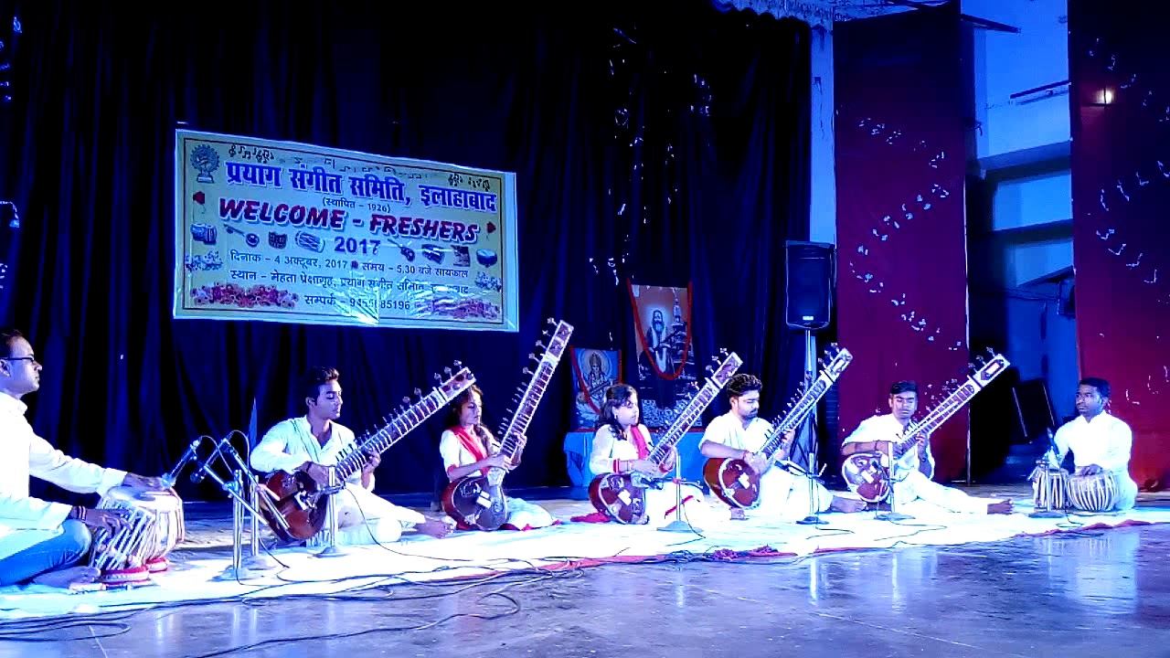 prayag sangeet samiti, sitar programme (Allahabad) - YouTube