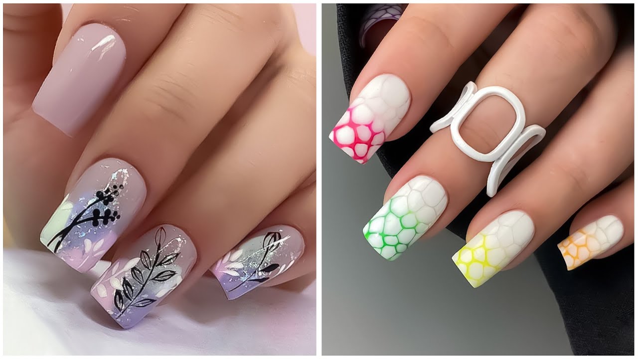 Simple Nails Art Ideas 2024 ️💅Summer Compilation For Beginners | Nail ...