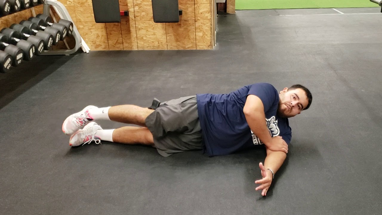 Side-lying Leg Raise - YouTube