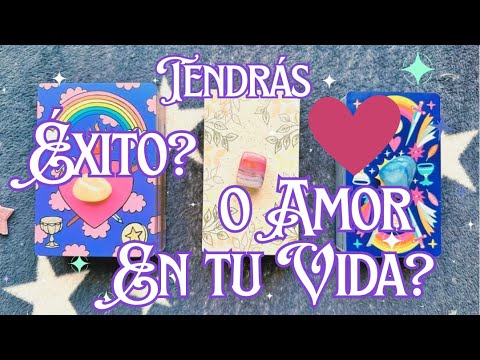 Tendrás Éxito 🌟 o Amor en la Vida ️⁉️ - YouTube