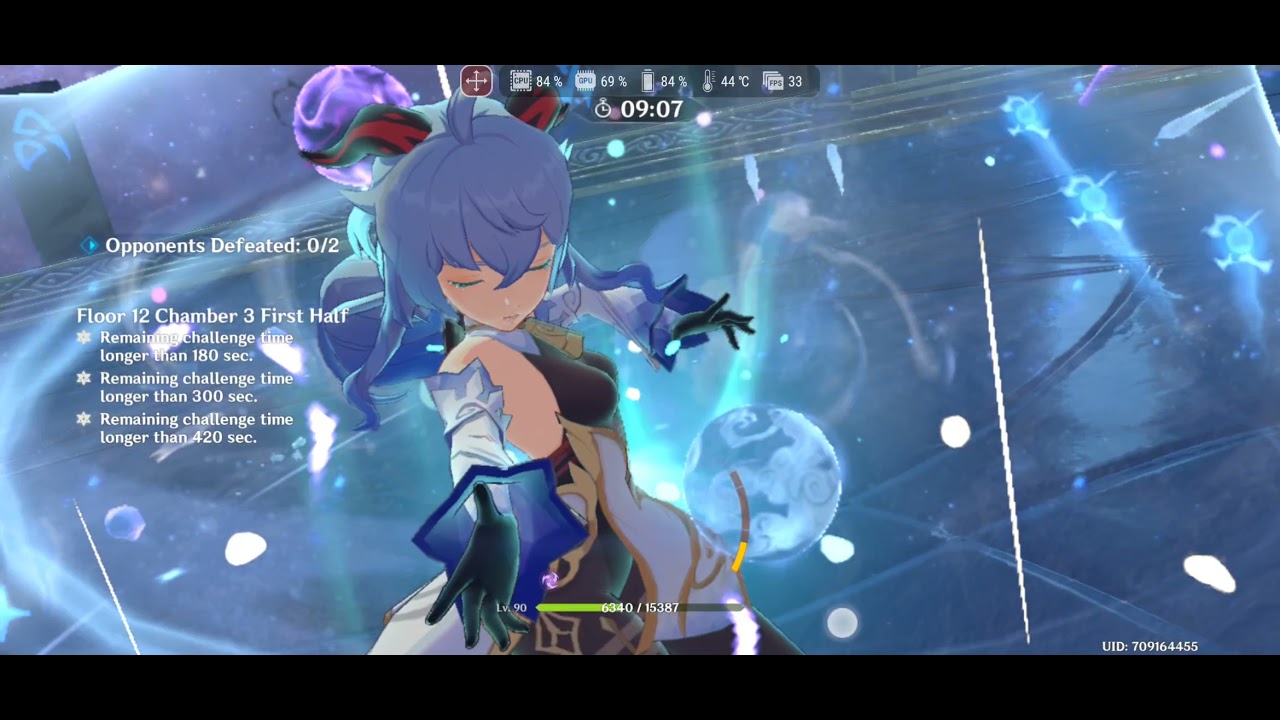 C0 Ganyu Morgana Team Comp 1.5 Spiral Abys Floor 12 Chamber 3 - YouTube