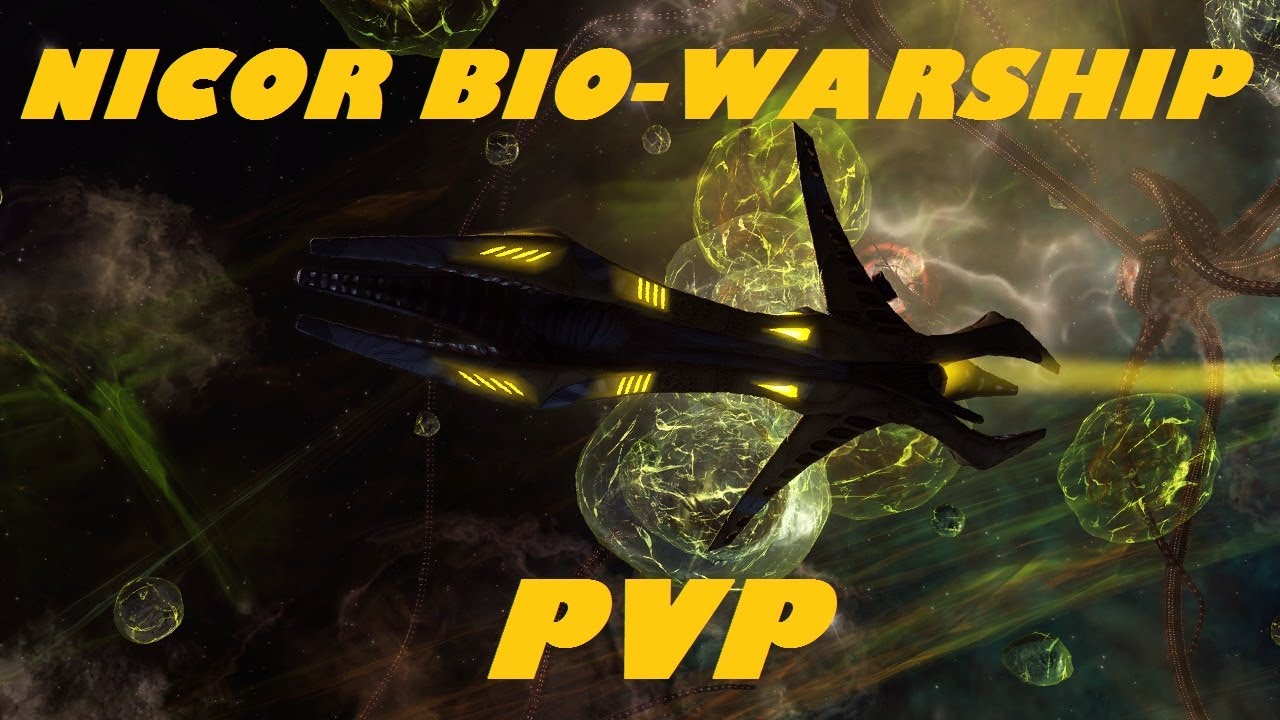 Star Trek Online: Nicor Bio-Warship PVP - YouTube