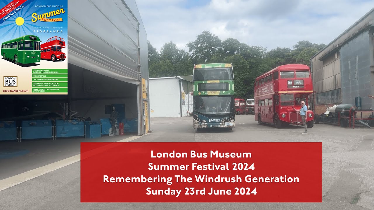 London Bus Museum Summer Festival 2024 - YouTube