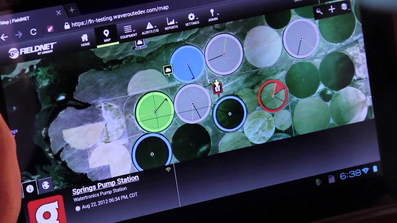 NEW! FieldNET Wireless Irrigation Management - YouTube