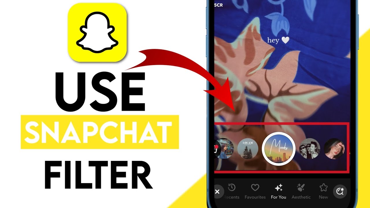 How to Use Snapchat Filters (Android and iOS) - YouTube
