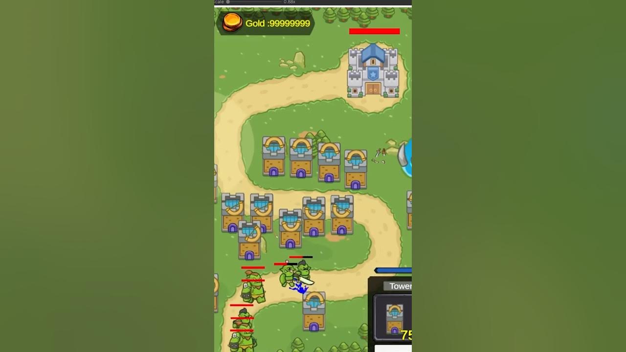 Je créer un tower defence ! #games #towerdefense #gamedev #gamedevelopment #gameplay #indiegame ...