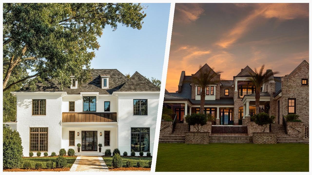 75 Large Brick Exterior Home Design Ideas You'll Love ⭐️ - YouTube