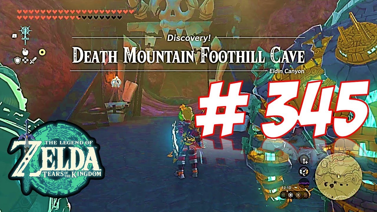 Death Mountain Foothill Cave The Legend Of Zelda Tears of the Kingdom ...