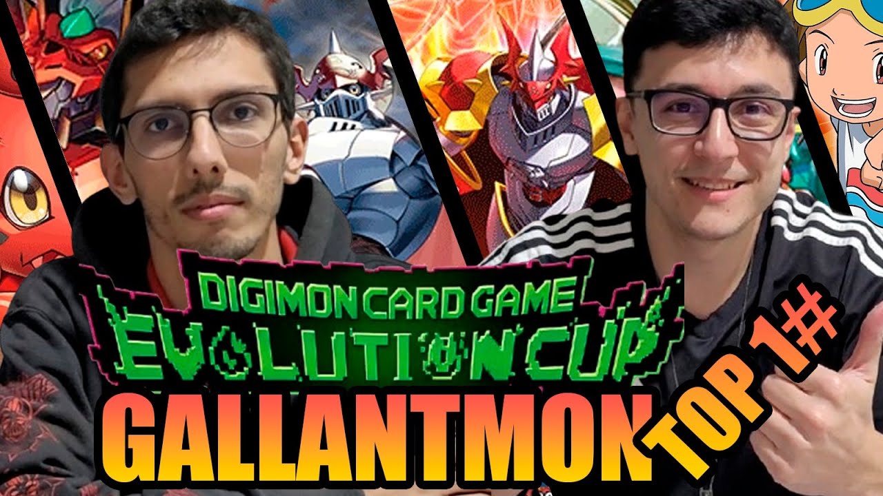 Gallantmon X Deck Digimon TCG - 1º Lugar de duas Evolution Cup BH - YouTube