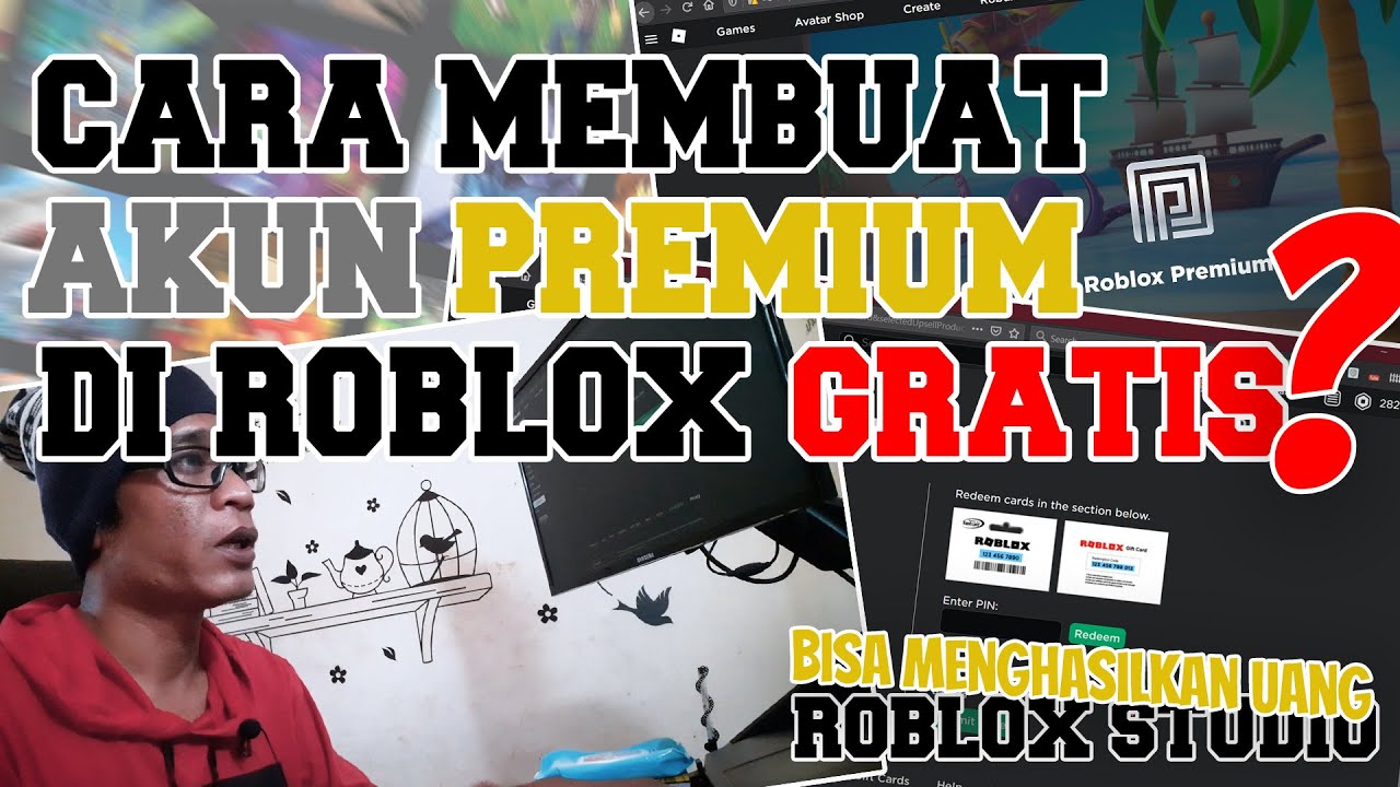Cara Membuat Akun Premium di Roblox Gratis? dan Cara Menghasilkan Uang ...