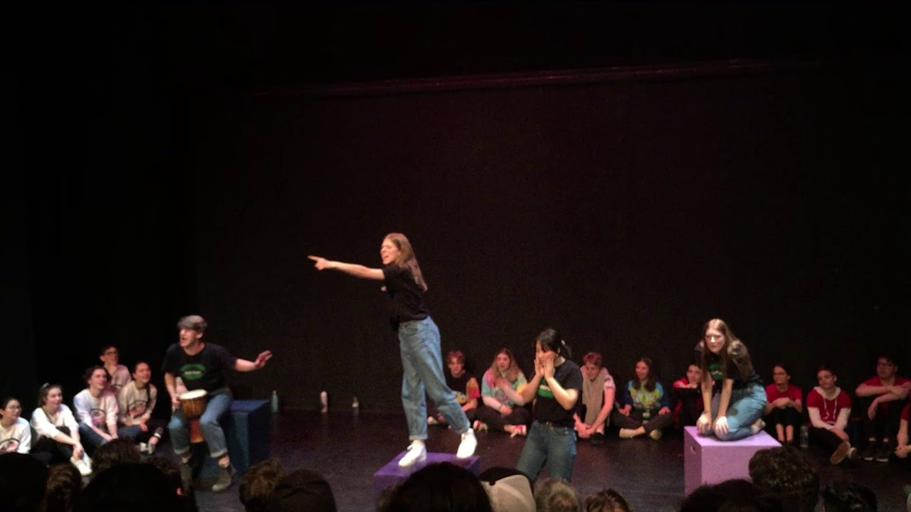 Burnaby Mountain Senior Improv Style Event - YouTube