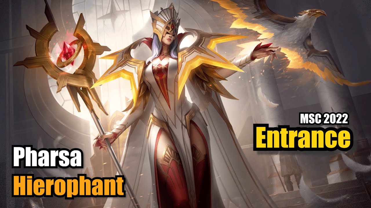 Pharsa Hierophant MSC Skin Entrance (Upscale 4K) Mobile Legends - YouTube