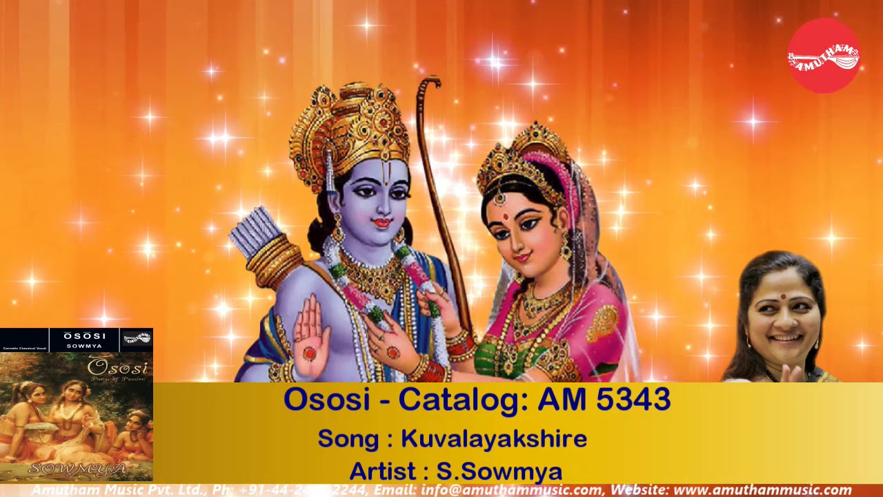 Kuvalayakshire || Ososi || S Sowmya (Full Verson) - YouTube