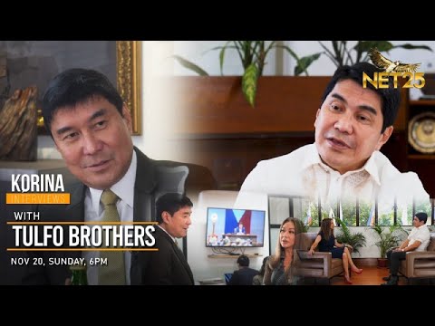 KORINA INTERVIEWS | Raffy and Erwin Tulfo | Teaser - YouTube