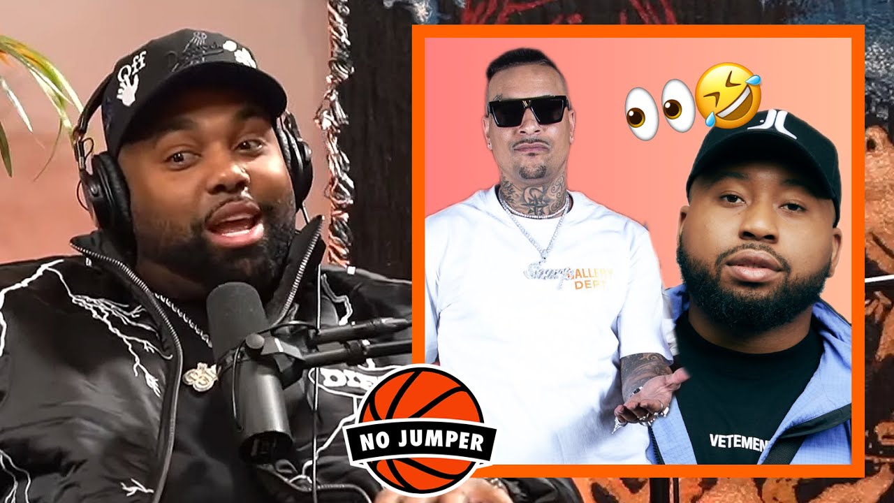 Akademiks Calls Sharp an Employee - YouTube