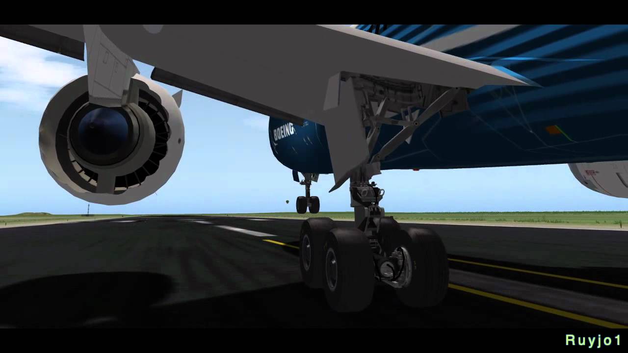 X-plane 10 | Boeing 787 Dreamliner cabin and improved exterior - YouTube