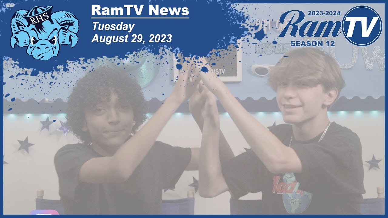 Ramona RamTV News - August 29, 2023 - YouTube