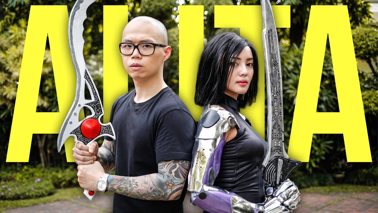 The Power Angel - feat. ALITA [FAN FILM] Power Rangers - YouTube