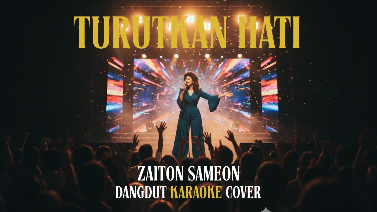 KARAOKE | Turutkan Hati | Zaiton Sameon | Dangdut Cover - YouTube