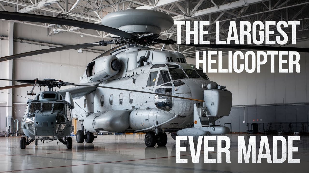 "The Mi-26: The World's Largest Helicopter Revolutionizing Military ...